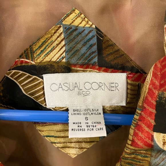 Casual Corner | Jackets & Coats | Vintage Casual Corner Colored Bomber ...